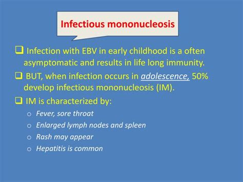 Ppt Epstein Barr Virus Ebv Powerpoint Presentation Id 2726911