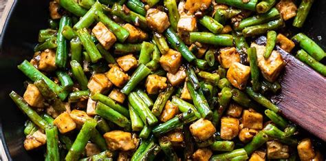 Stir Fried String Beans With Tofu In Black Bean Sauce Kitchen Confidante®