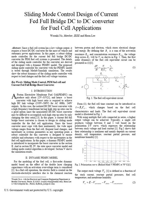Sliding Mode Control Design Of Current Fed Full Bridge Dc To Dc