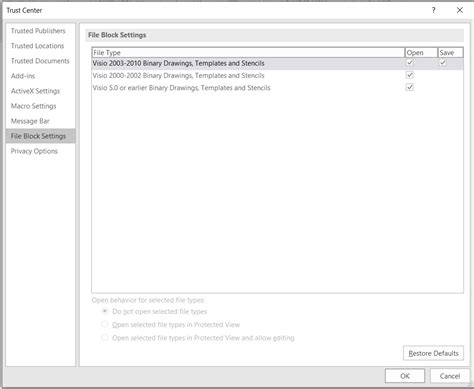 Visio 2016 Vsdx Cannot Open Visio 2003 2010 Versions Vsd