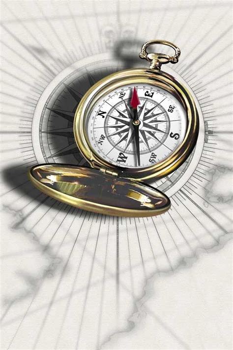 Pocket Compass Sketch