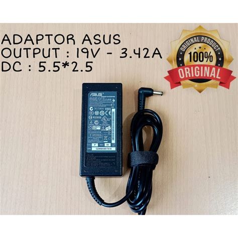 Jual Adaptor Laptop ASUS 19 Volt 3 42 Ampere 5 5 X 2 5 Mm Charger Notebook Bonus Kabel Power