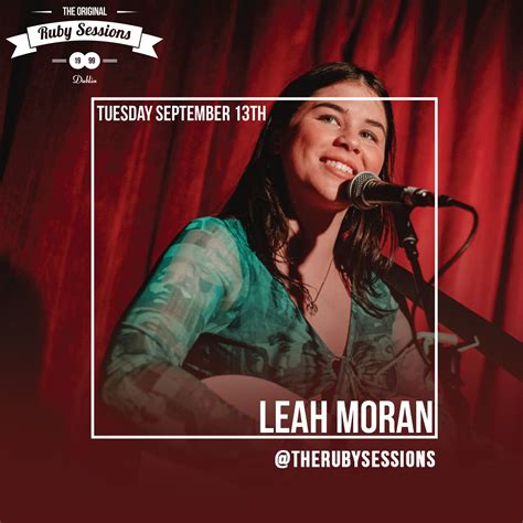 Leah Moran Made Her Second Appearance The Ruby Sessions