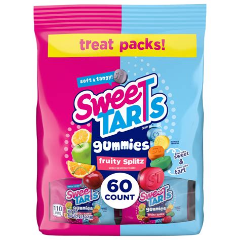 39 Oz Sweetarts Gummies Fruity Splitz Candy Sweet And Tart Back To School Sweet Treat Bag 10