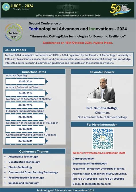 faculty of technology university of jaffna sri lanka on linkedin