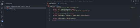 Formularios En Php Y Html Dcreations