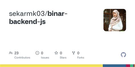 GitHub Sekarmk Binar Backend Js