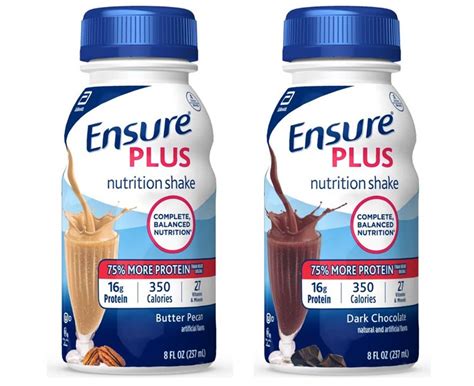 Ensure Plus Drink Bottles Abbott Nutrition