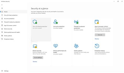 Hide Account Protection In Windows Security In Windows 10 And Windows