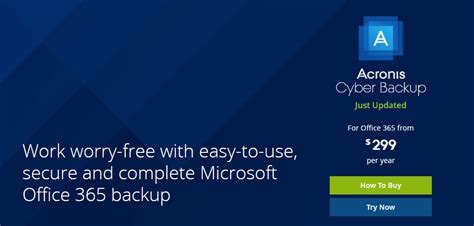6 Best Office 365 Cloud Backup For Your Data Security