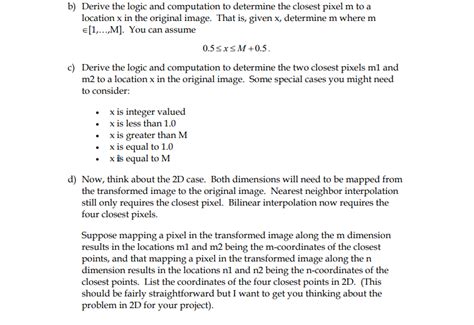 Solved B Derive The Logic And Computation To Determine The