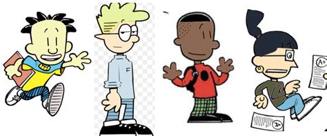 How I Saw Big Nate Characters Without Color Fandom