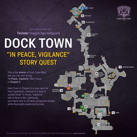 Dock Town 6 Dragon Age Veilguard Map In Peace Vigilance Quest