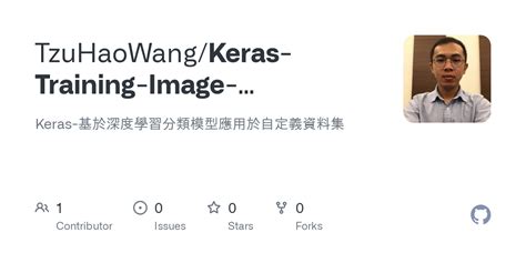 GitHub TzuHaoWang Keras Training Image Classification Models Based On Deep Learning Keras