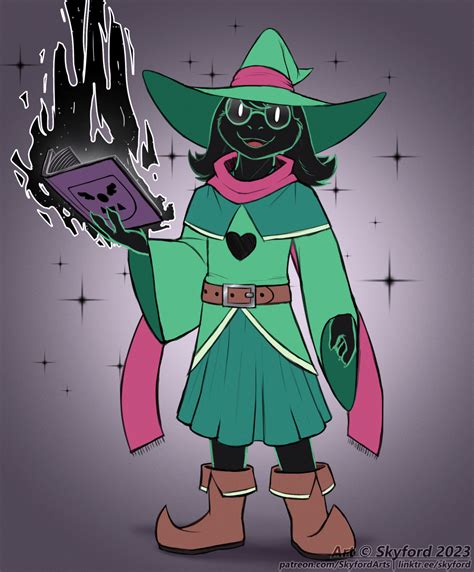 My Ralsei Redesign Art By Me Skyfordarts Rdeltarune