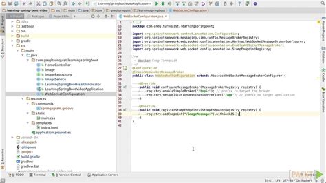 Learning Spring Boot Configuring Websocket Support On The Server Side