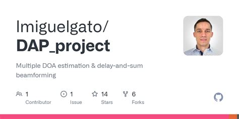 Github Lmiguelgatodapproject Multiple Doa Estimation And Delay And Sum Beamforming