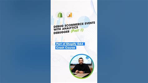 debug ecommerce events with analytics debugger part 1 youtube