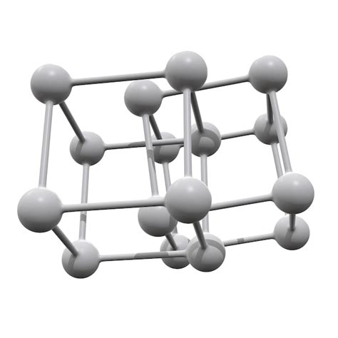Premium Photo Molecule Grid Connection Structure