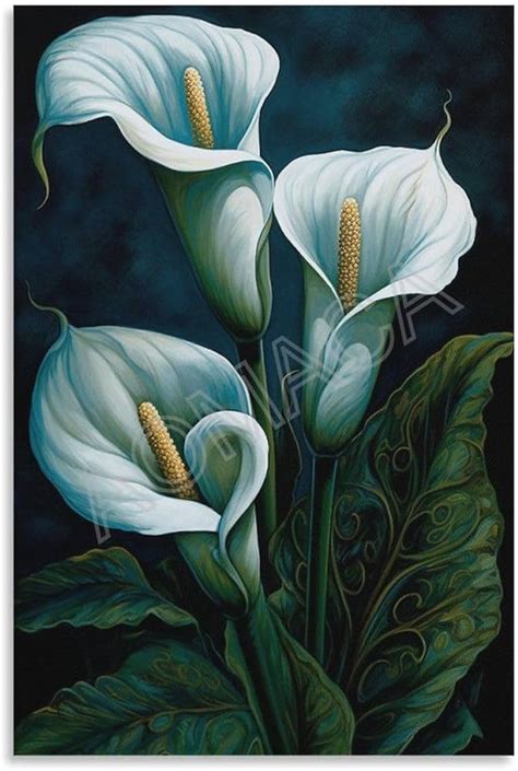 Calla Lily Painting