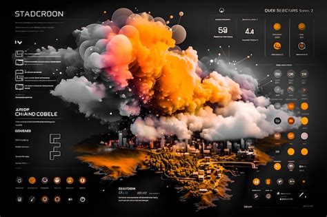 Weather Forecast App Ux Ui Design Premium Ai Generated Vector