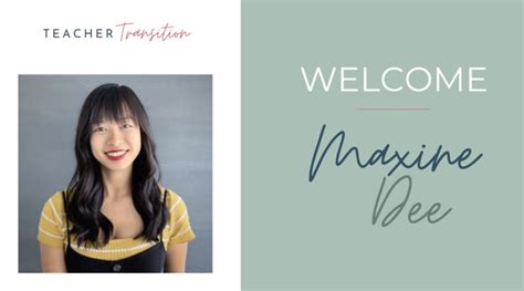 Maxine Dee On Linkedin Transitioningteacher Transitioningteachers
