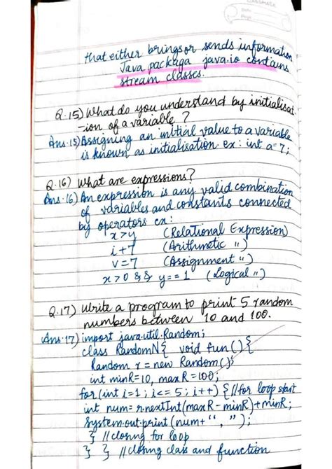 Icse Computer Applications Class X Handwritten Notes Pdf Technology And Computing