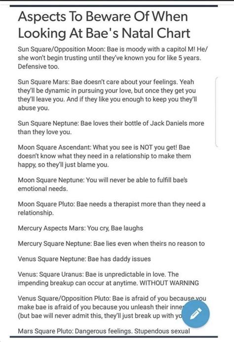 Pin By Annie Basterd On Astrology Birth Chart Astrology Relationship