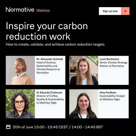How To Create Validate And Achieve Carbon Reduction Targets Matthew Algie