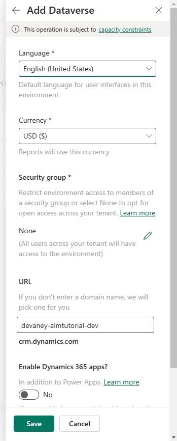 Create Power Platform Environments For Dev Test Prod