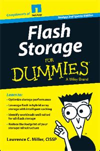 Flash Storage For Dummies NetApp Special Edition