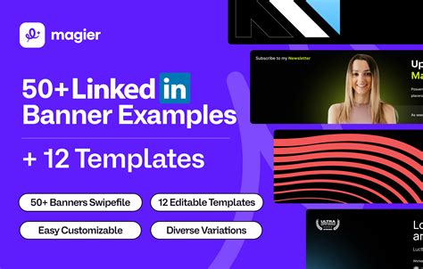 50 linkedin banners swipe file templates figma