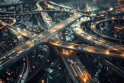 Premium Photo Urban Transportation Network Optimized With G Con