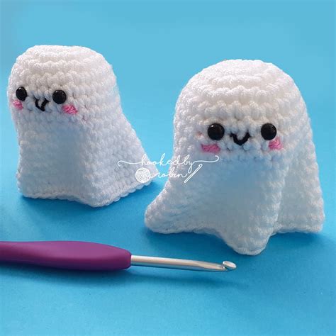 Amigurumi Crochet Ghost Pattern Free Video Tutorial And Written Pattern