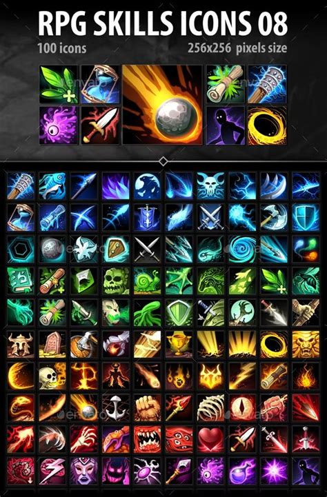 RPG Skills Icons