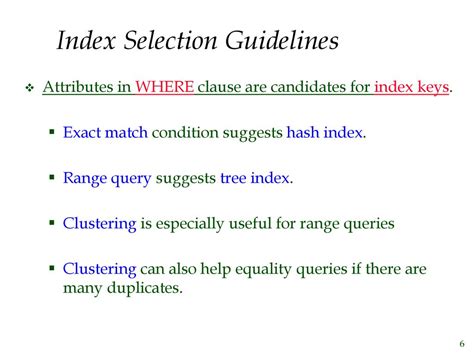 Chapter 8 Part Ii A Glimpse At Indices And Workloads Ppt Download
