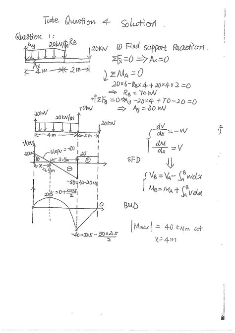 Tute solution 4 These are the questions and answers for the fourth tutorial 71 6 QW Qﬁ 0