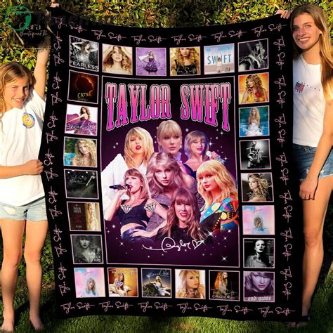Taylor Swift Inspired Fleece Blanket Mink Sherpa Blanket Taylor Swift