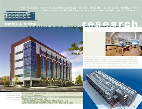 Environmental Research Lab Bsu Boise Id Behance