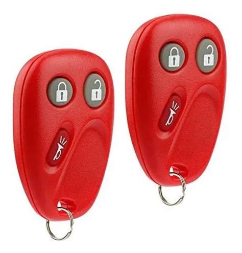 Key Fob Remoto De Entrada Sin Llave Encaja Buick Rainier C Rojo