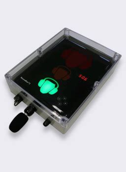 SoundEar 3 Outdoor Industrial Noise Sign With Data Logging And Weather Protection