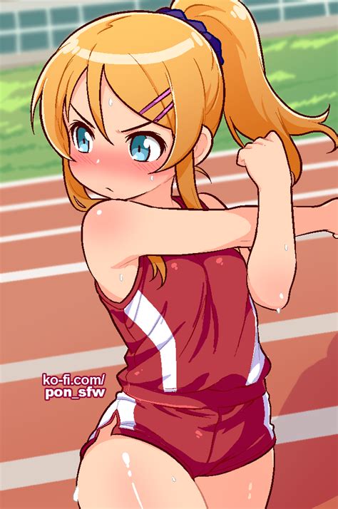 Pongldr Kousaka Kirino Ore No Imouto Ga Konna Ni Kawaii Wake Ga Nai 1girl Blonde Hair Blue