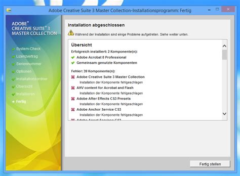 solved problems installing cs3 adobe community 8981445