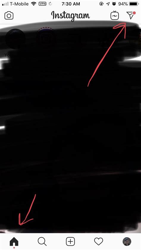 what does this red dot on the dm button mean i can t find any actual notification r instagram