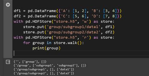 Walk Through The HDF File Using Pandas AskPython