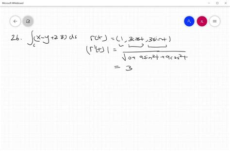 SOLVED Scalar line integrals in ℝ Convert the line integral to an ordinary integral with