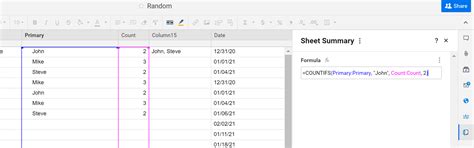 Complex Countifs And If Function Smartsheet Community