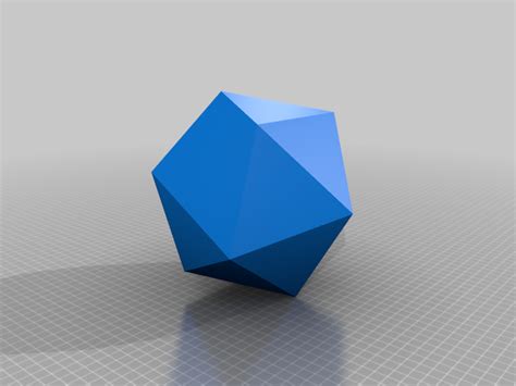 Icosahedron By PILED Download Free STL Model Printables Com