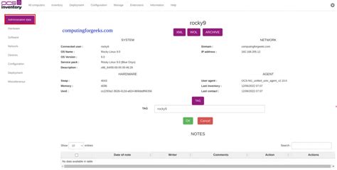 Install Ocs Inventory Server On Rocky Linux 8 Almalinux 8