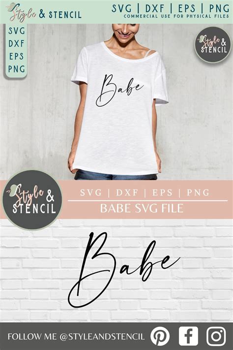 Babe Svg Babe Boss Babe Svg Tshirt Svg Coffee Mug Svg Babe